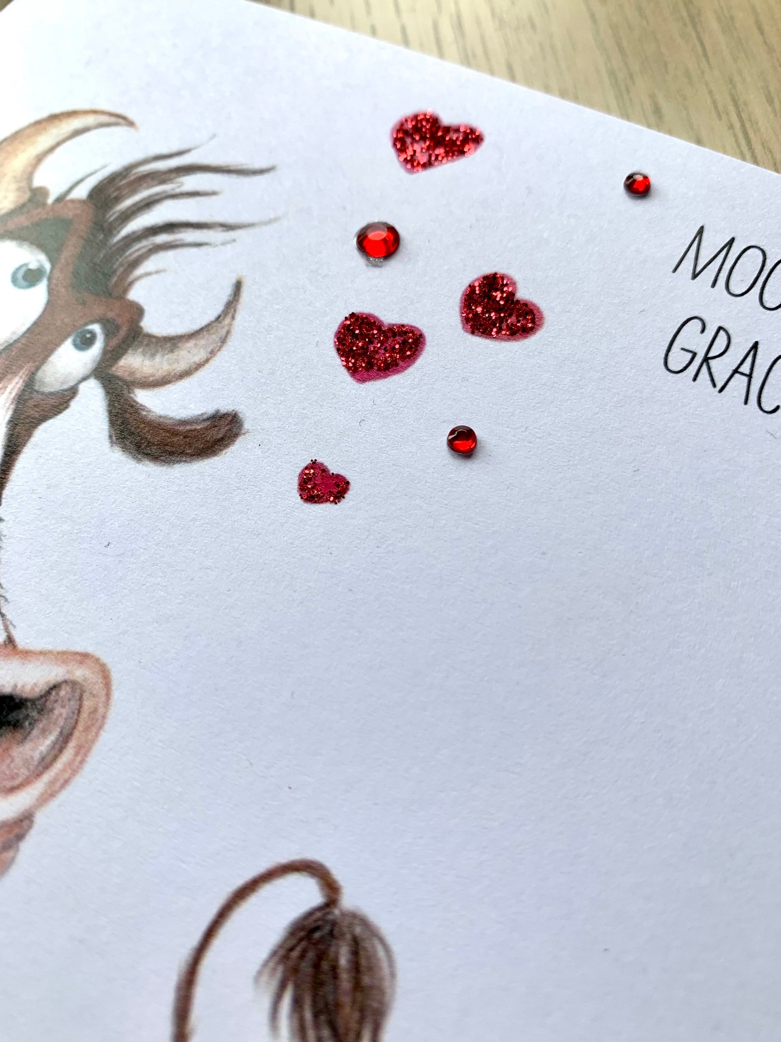 Moochas Gracias Thank You Card - Etsy