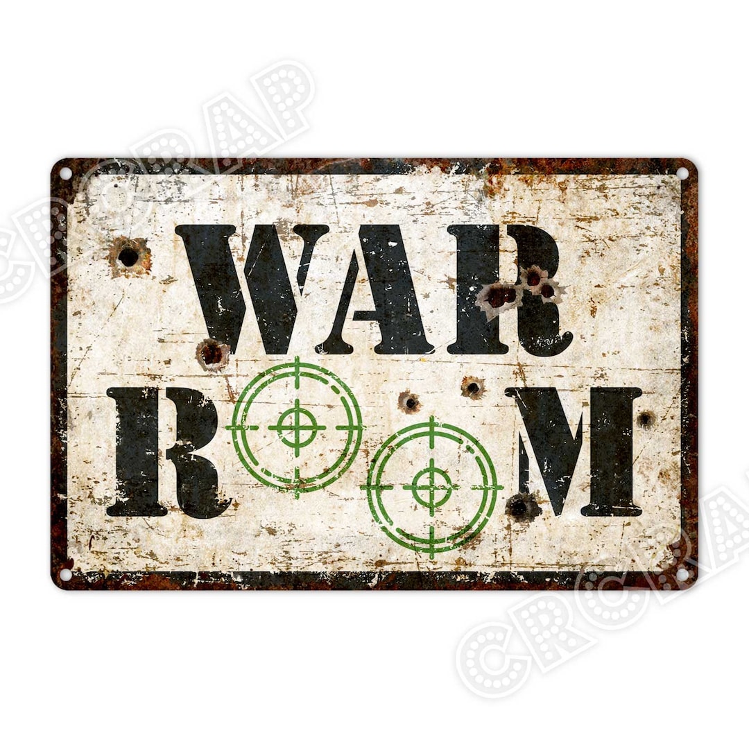 Metal Wall Sign, Game Room Sign, Playroom Decor, War Games, Rustic Home ...