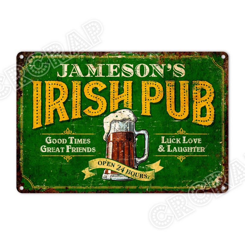 Irish Pub Sign - Etsy
