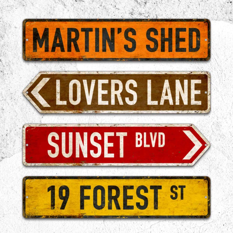 Vintage Wood Sign - Etsy