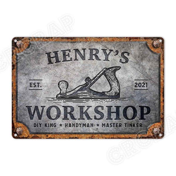 Workshop Sign - Etsy