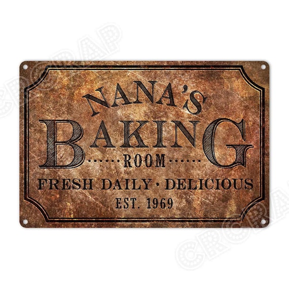 Bake Shop Sign Baking Room Decor Baker Gifts Bakery Sign - Etsy