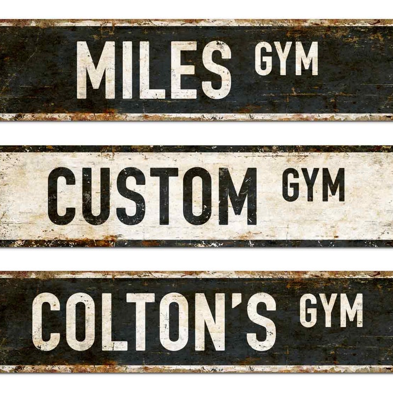 Bright Gym Decor - Etsy