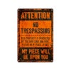 Danger Flux Capacitor, Warning Sign, Rustic Style Metal Sign - Etsy