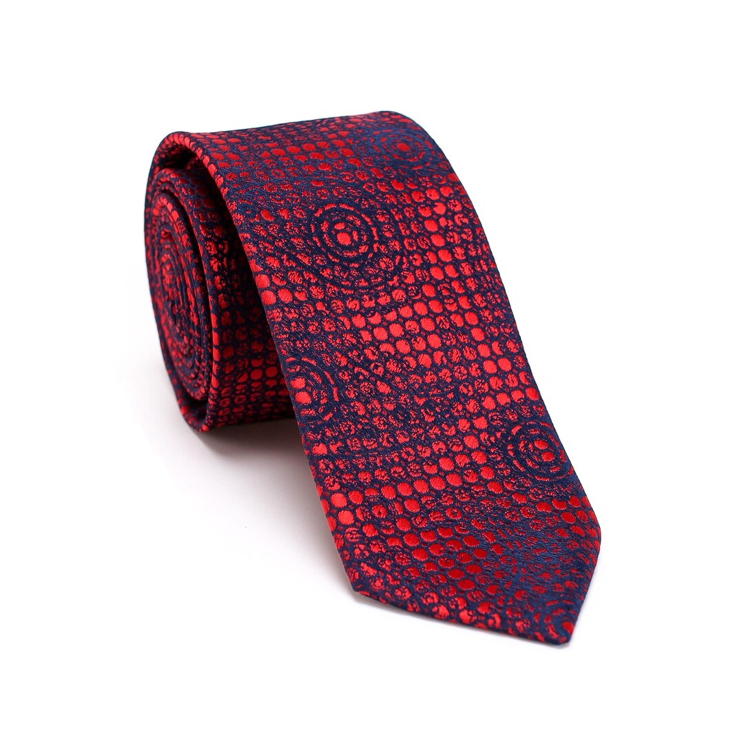 Necktie, Neck Tie, Burgundy Red Dot Tie, Wedding Necktie, Groomsmen ...