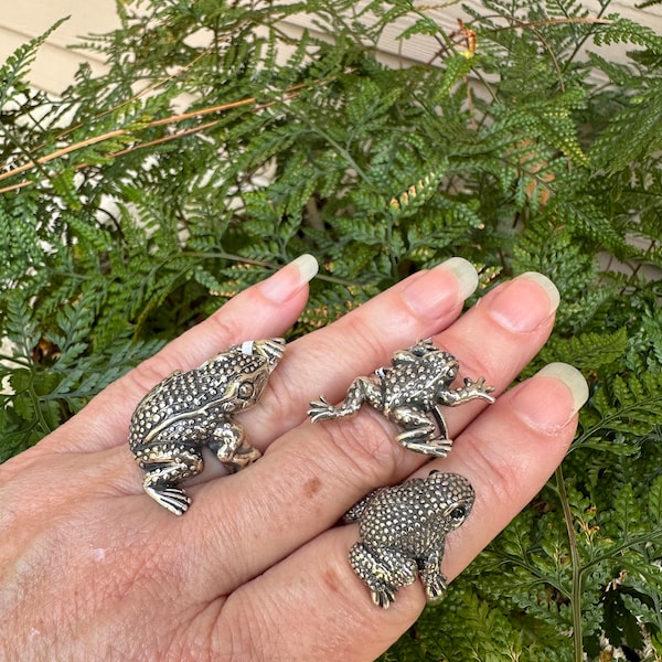 Frog Ring - Etsy