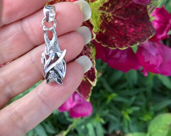 Bat Pendant - Etsy