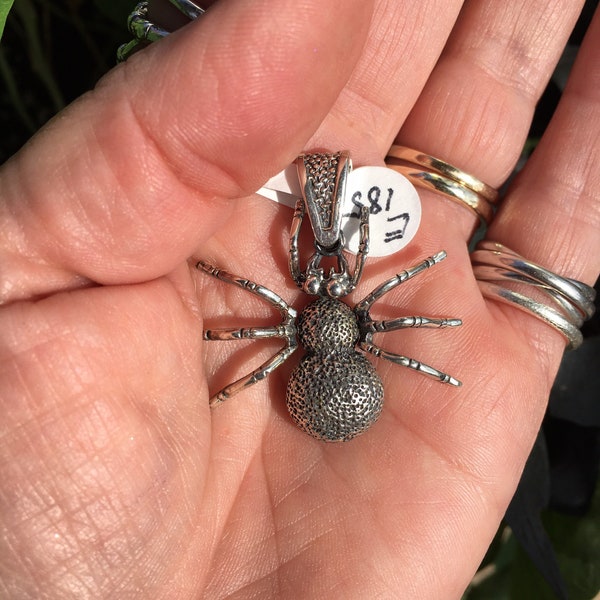 Spider Pendant - Etsy