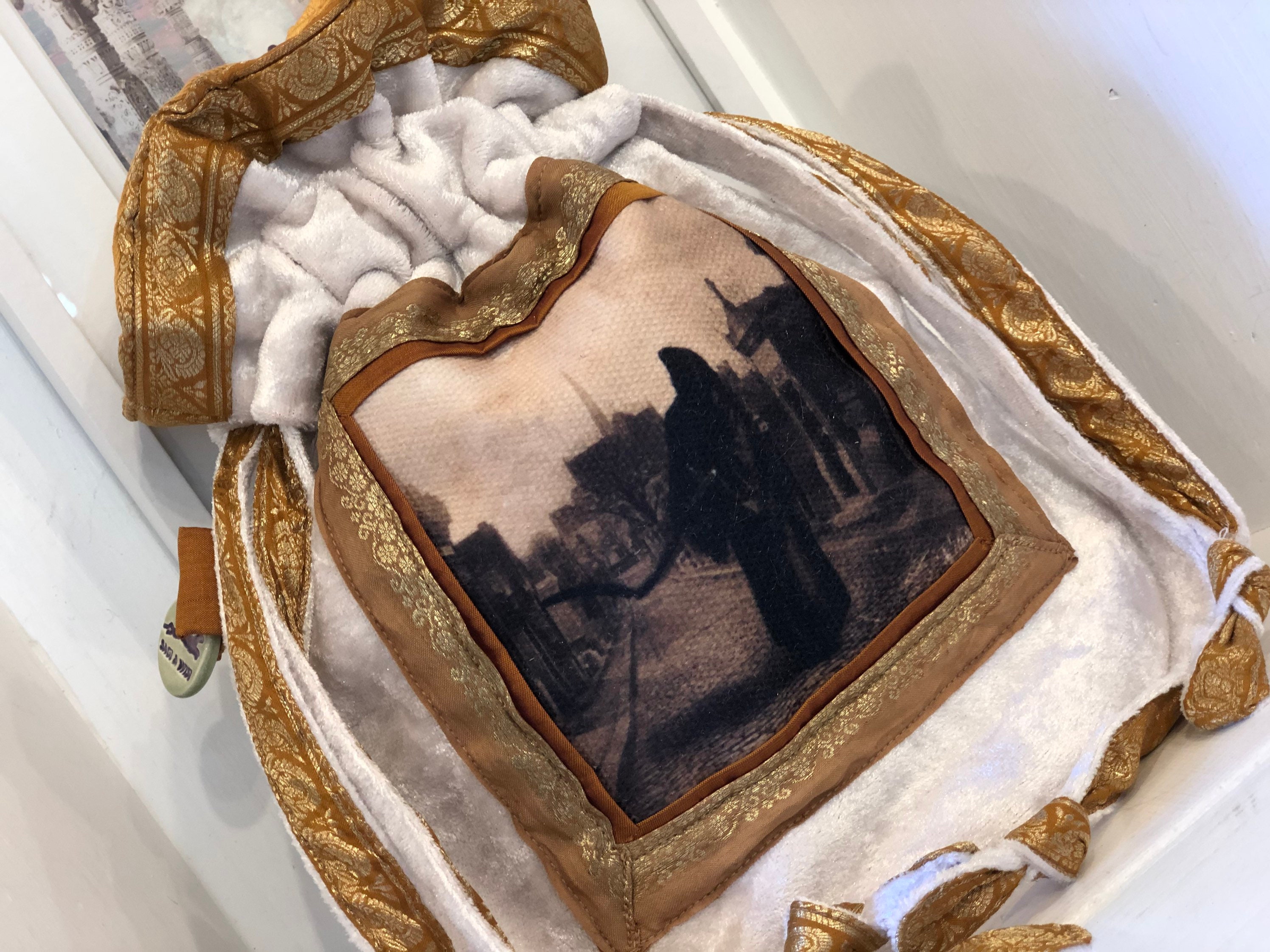 Grim Reaper Oracle Pouch . One of a Kind | Etsy