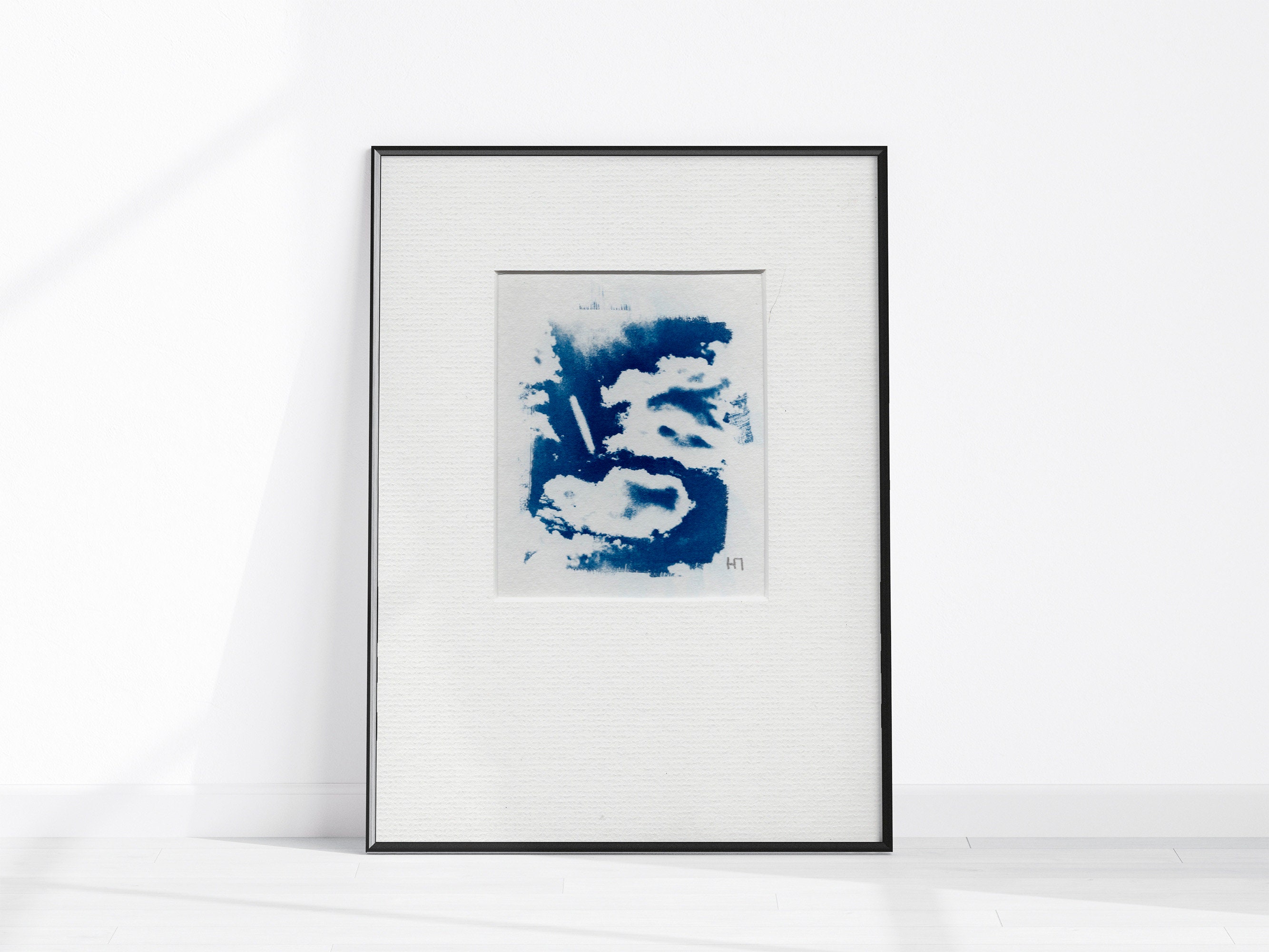 Original Cyanotype Ready to Be Framed Hand Made Unique Piece of Art - Etsy