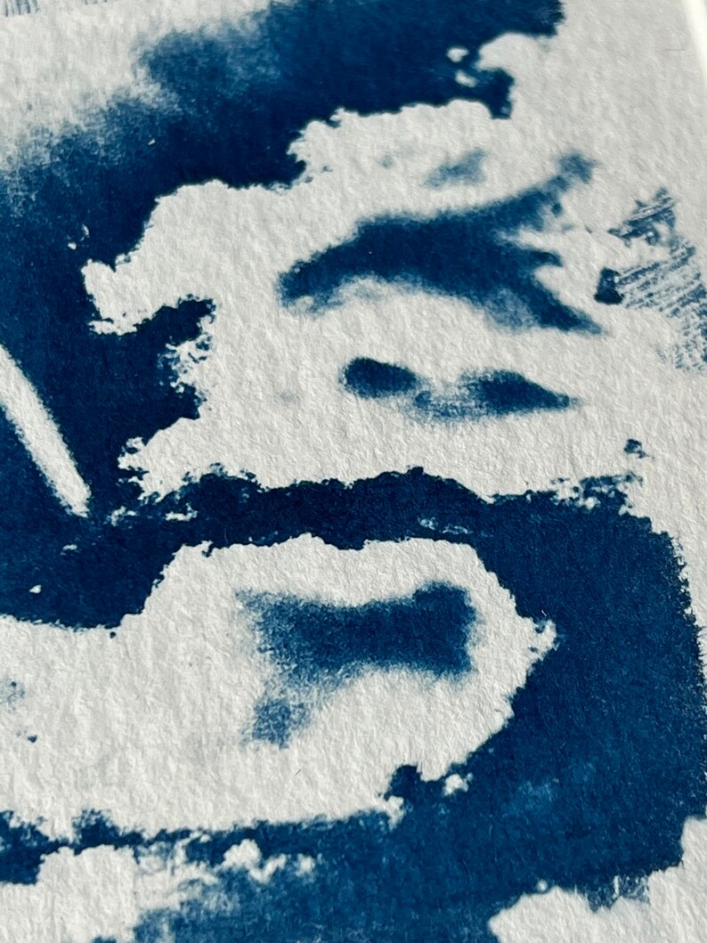 Original Cyanotype - Ready to Be Framed - Hand Made - Unique Piece of ...