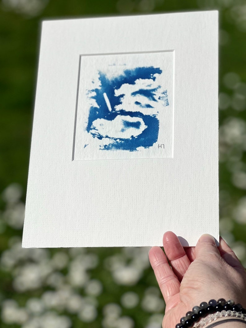 Original Cyanotype - Ready to Be Framed - Hand Made - Unique Piece of ...