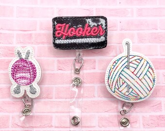 Crochet Badge - Etsy