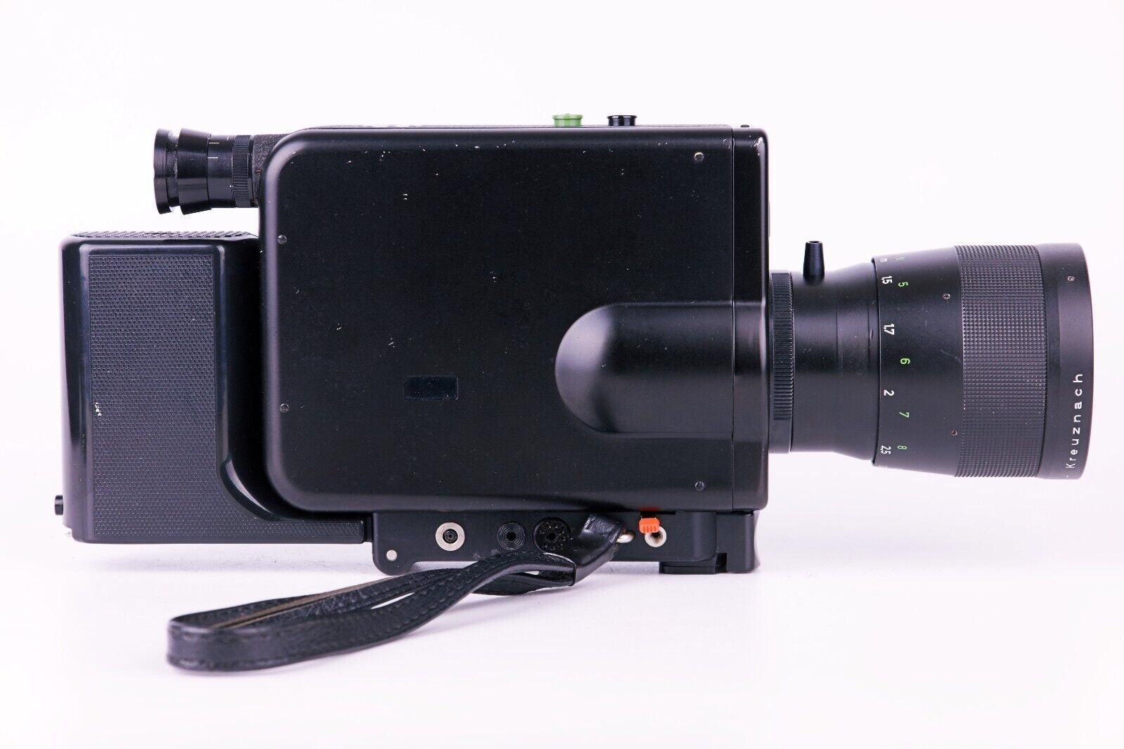 Braun Nizo S800 Black Super 8 Movie Camera 7-80mm F/1.8 With Battery ...