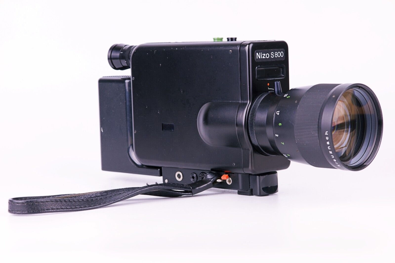 Braun Nizo S800 Black Super 8 Movie Camera 7-80mm F/1.8 With Battery ...