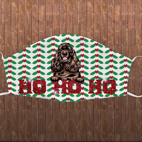 Cocker Spaniel Face Mask - Etsy