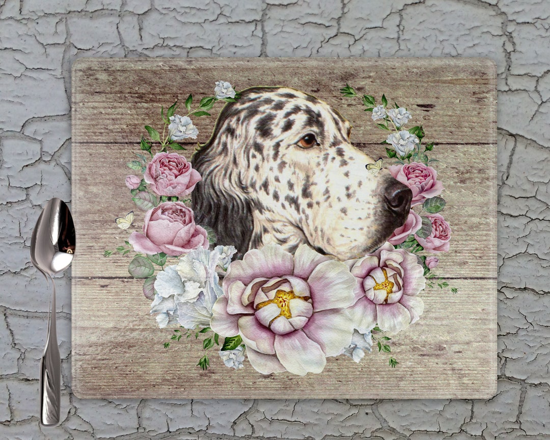 English Setter Cutting Board, Home Decor, Dog Lover Gift, Countertop ...