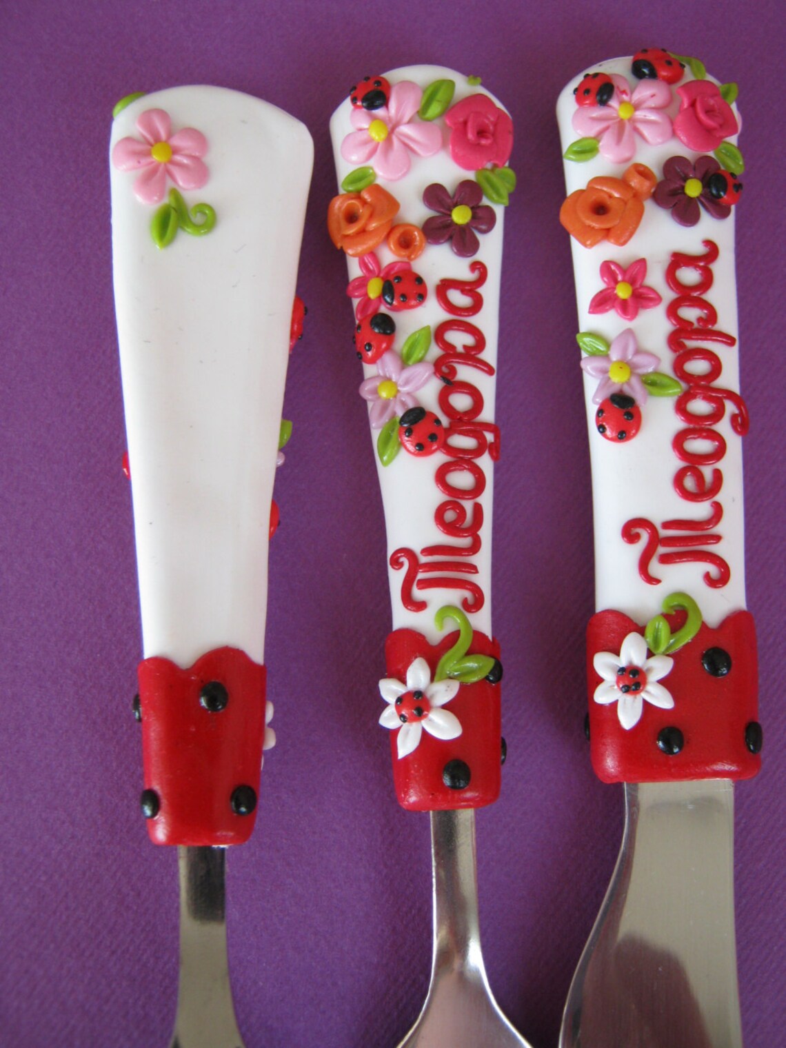 Ladybird Toddler Cutlery Ladybug Baby Shower Ladybug Spoon - Etsy