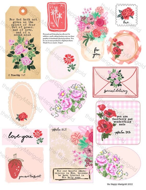 Digital-love You Kit | Etsy