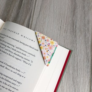Corner Bookmarks, Paper Corner Bookmarks, Folded Corner Bookmarks ...