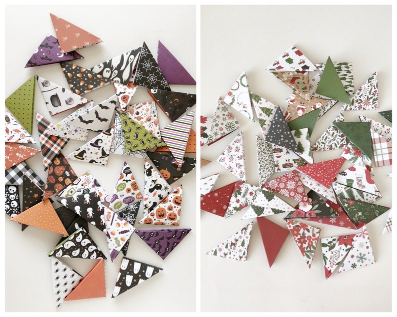 Corner Bookmarks Paper Corner Bookmarks Folded Corner | Etsy