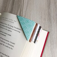 Handmade Paper Book Marks Set of 3, Small Gift for Book Lover, Reader ...