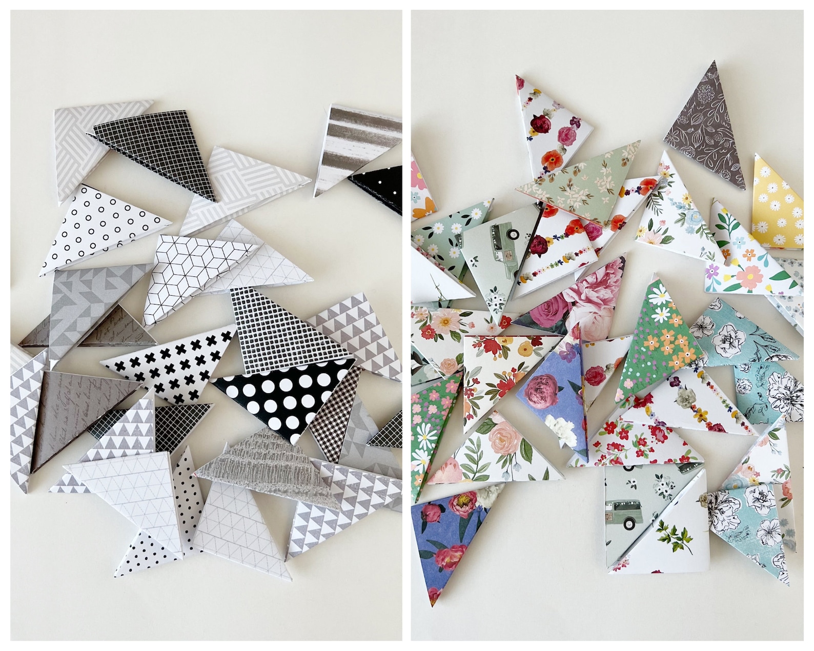 Corner Bookmarks Paper Corner Bookmarks Folded Corner | Etsy