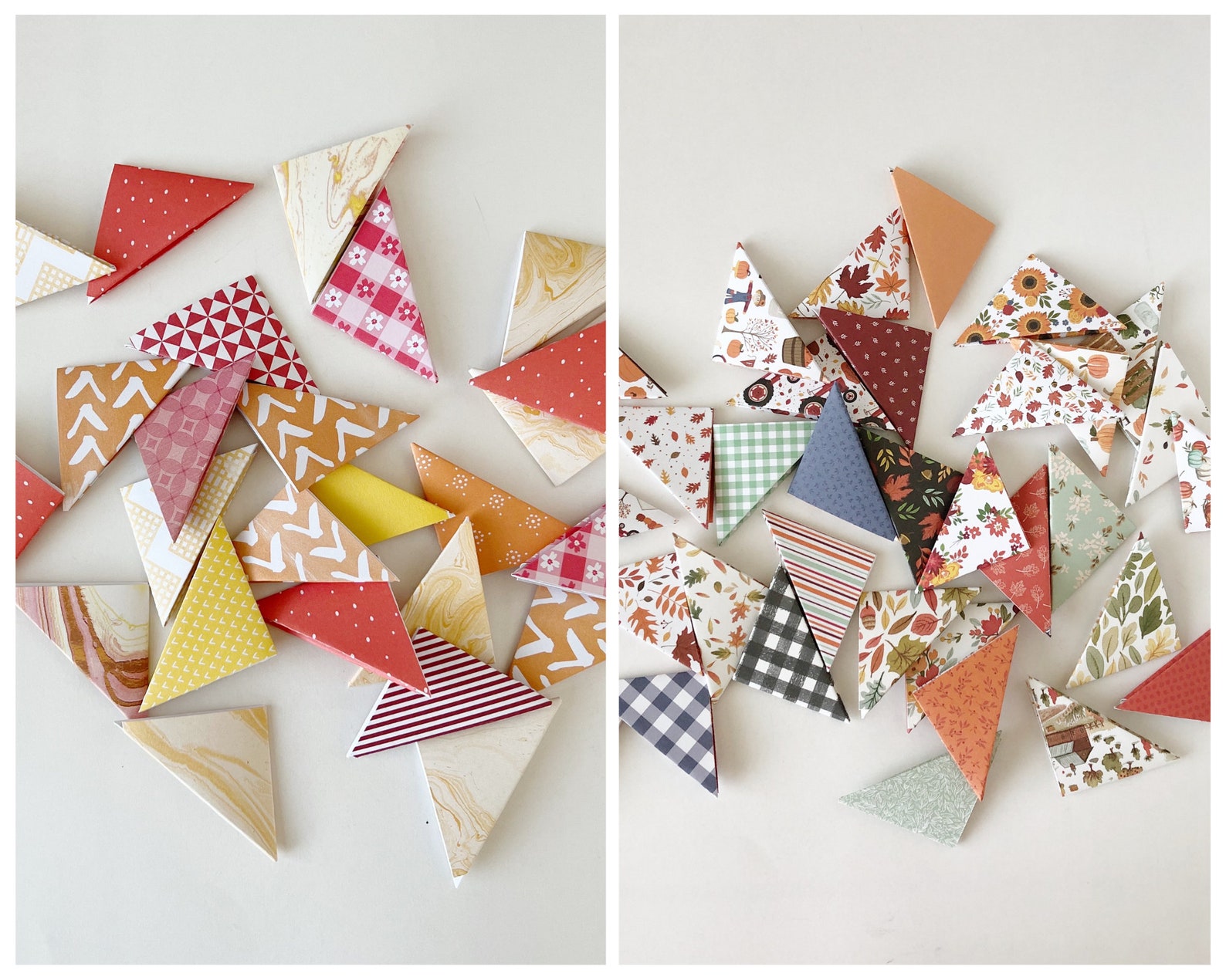 Corner Bookmarks Paper Corner Bookmarks Folded Corner | Etsy