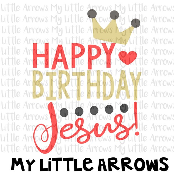Jesus Birthday Svg - Etsy