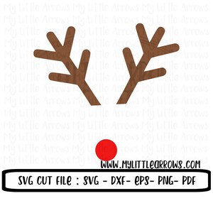 Matching Sibling Reindeer Svg | Matching Christmas Svg | Matching ...