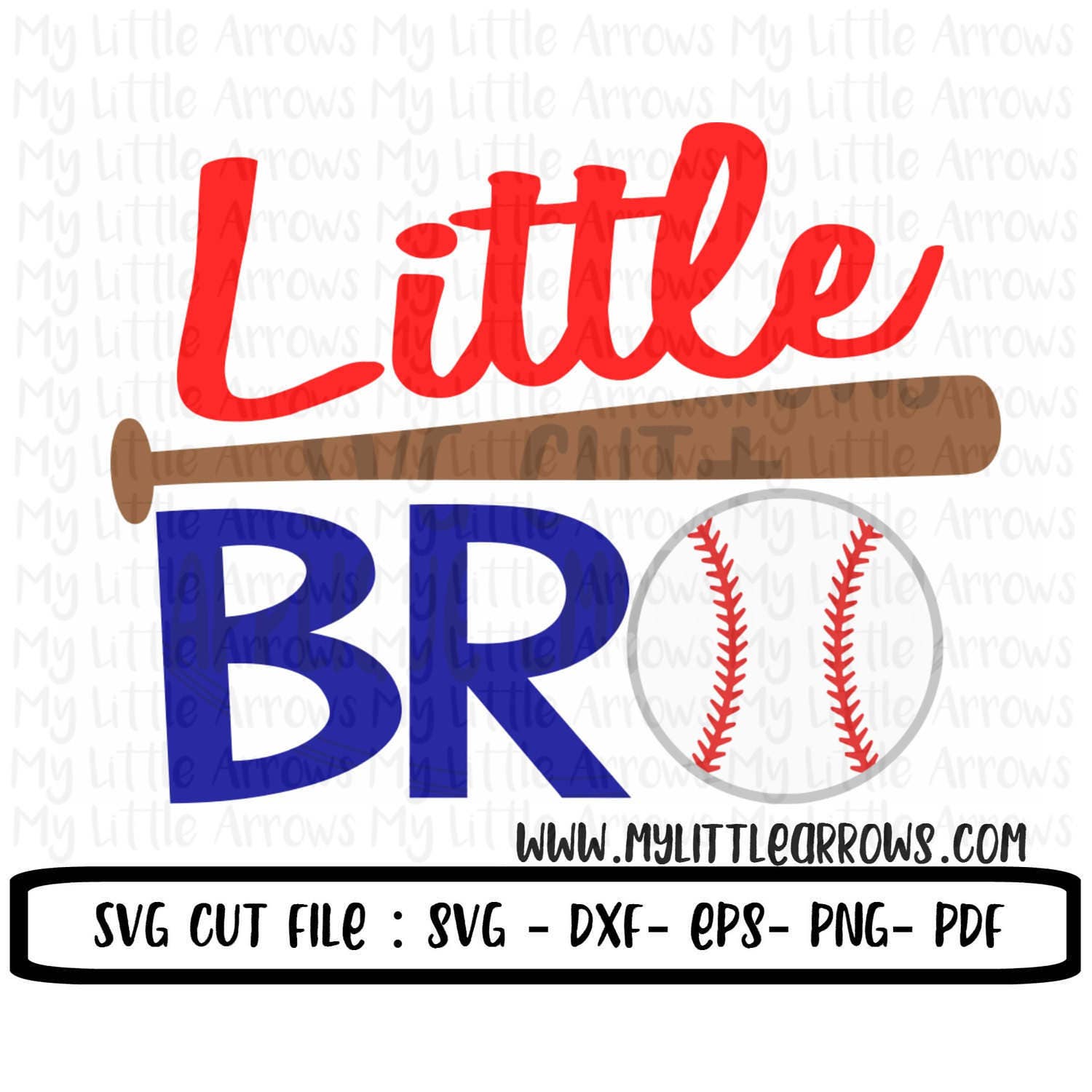 Little bro svg SVG DXF EPS png Files Cutting Machines | Etsy