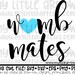 Womb Mates SVG, DXF, EPS, Png Files for Cutting Machines Cameo or ...