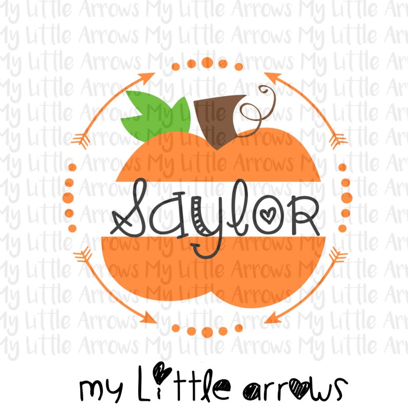 Pumpkin Name Frame SVG | Pumpkin Svg | Trick or Treat Svg | Pumpkin DXF ...
