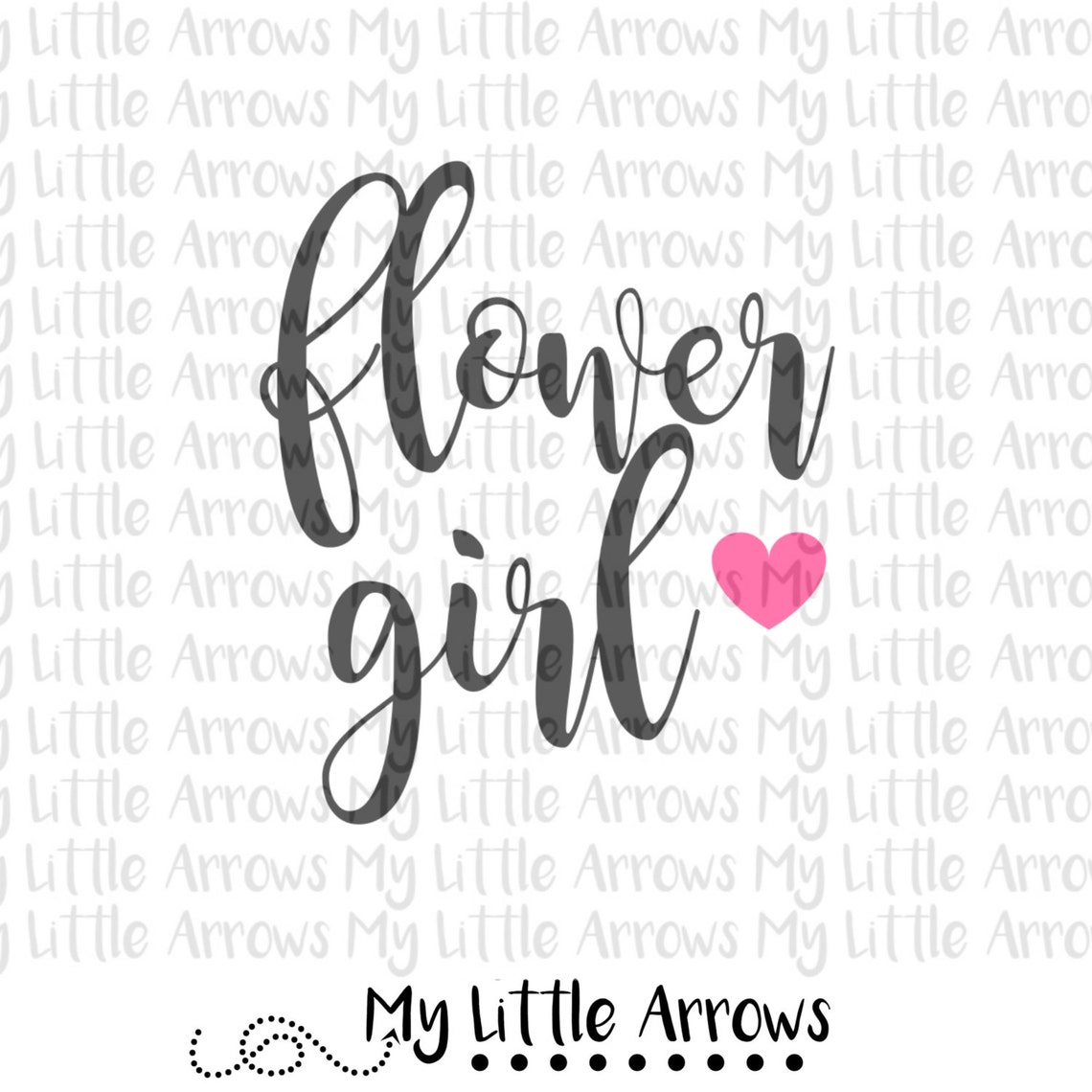 Flower Girl SVG, DXF, EPS, Png Files for Cutting Machines Cameo or ...