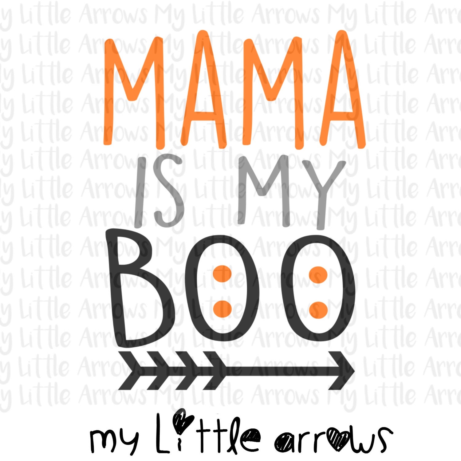 Halloween Mama is My Boo SVG DXF EPS Png Files for Cutting - Etsy