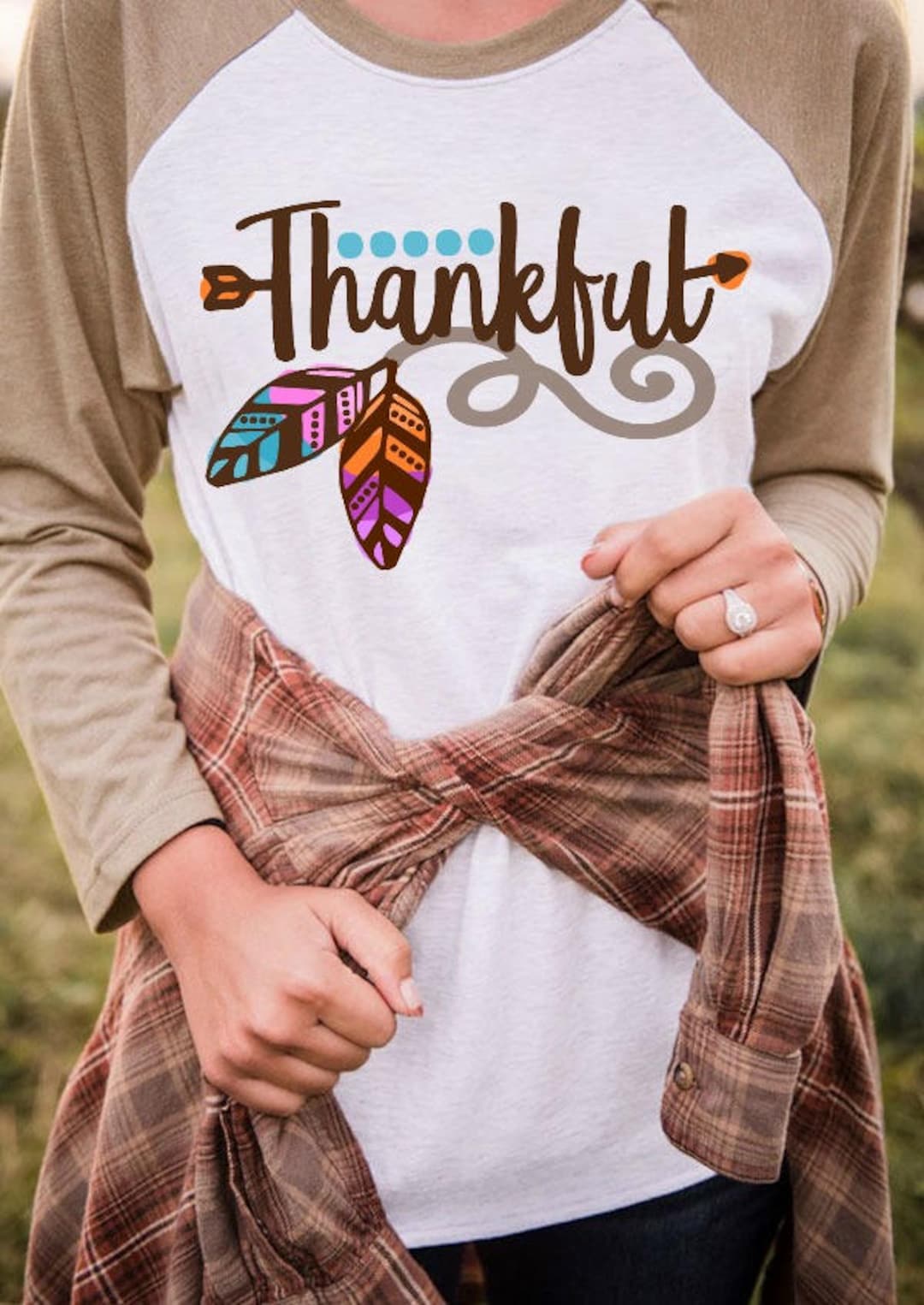 Thankful Svg Thankful Dxf Thankful Shirt Womens Thanksgiving Shirt ...