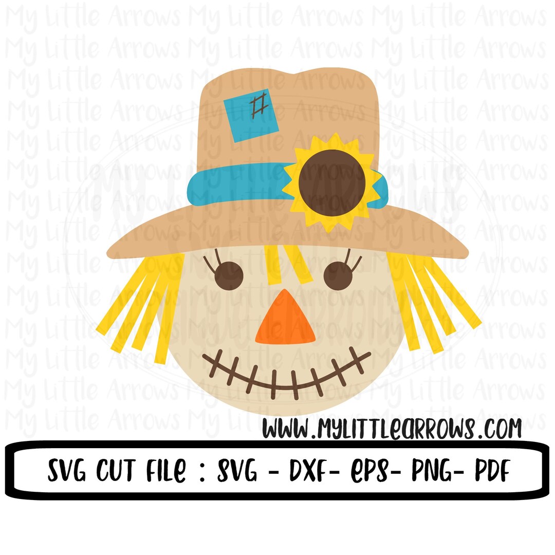 Scarecrow SVG | Girl Scarecrow Svg | Halloween Svg | Fall SVG ...