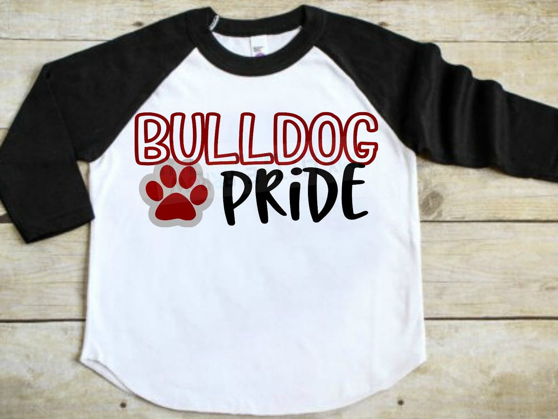 Bulldog Pride Svg SVG Dxf Eps Cut File Bulldogs Svg - Etsy