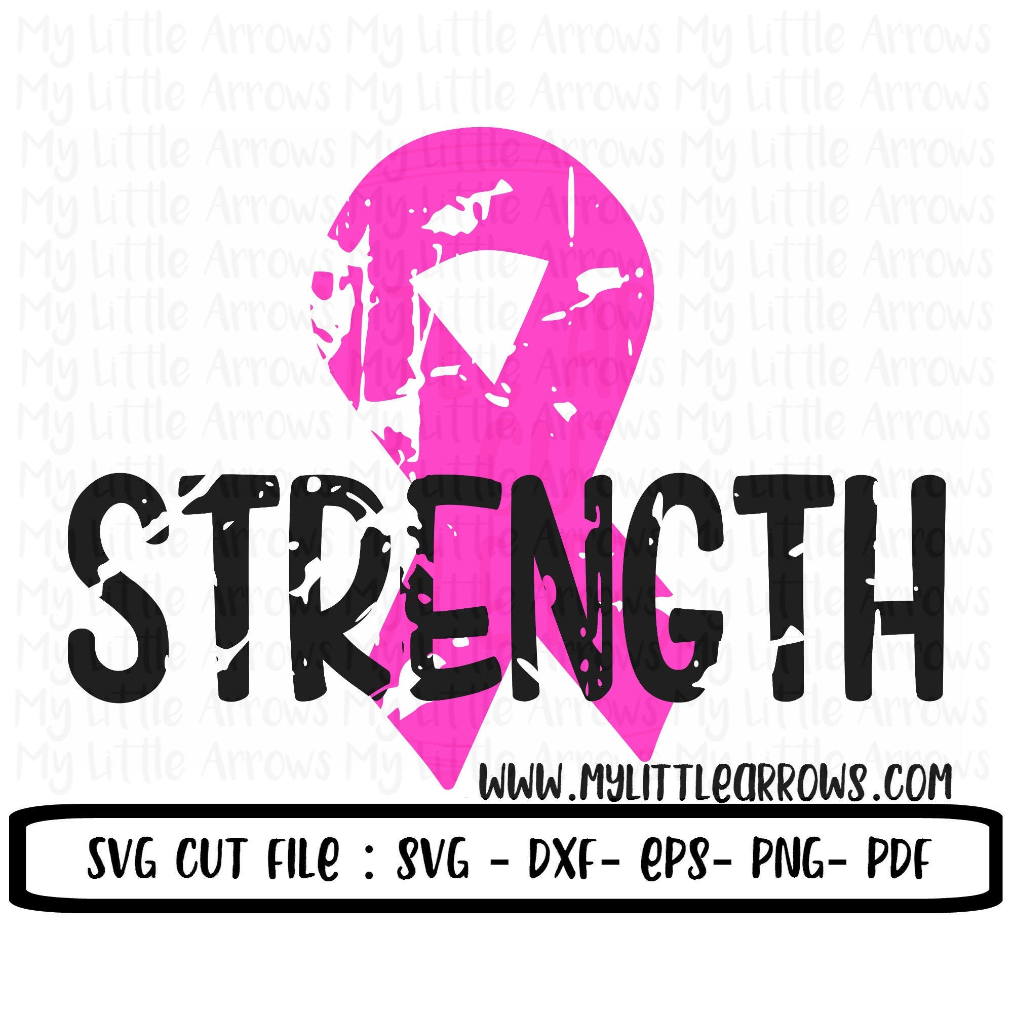 Breast cancer awareness svg strength svg check yourself | Etsy