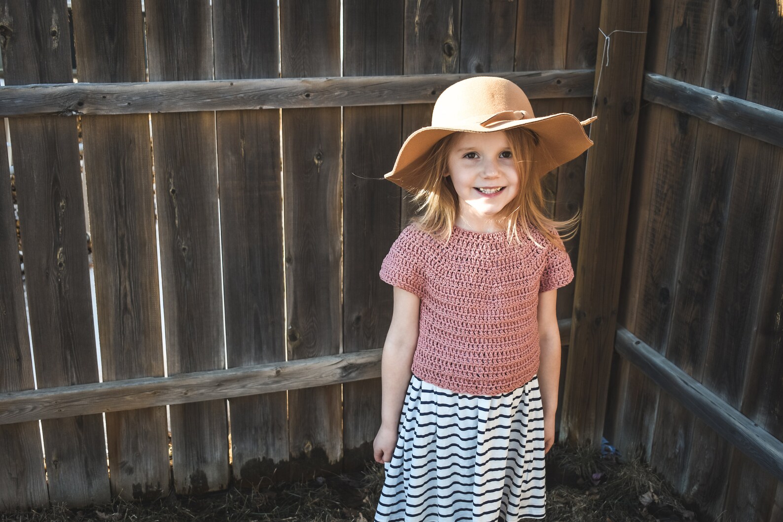 Crochet Top Pattern for Girls Crochet Top Pattern Beginner - Etsy