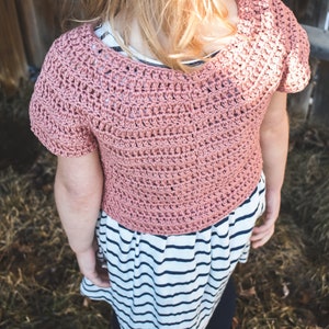 Crochet Top Pattern for Girls, Crochet Top Pattern Beginner, Crochet ...