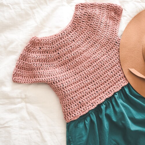 Crochet Top Pattern for Girls Crochet Top Pattern Beginner - Etsy