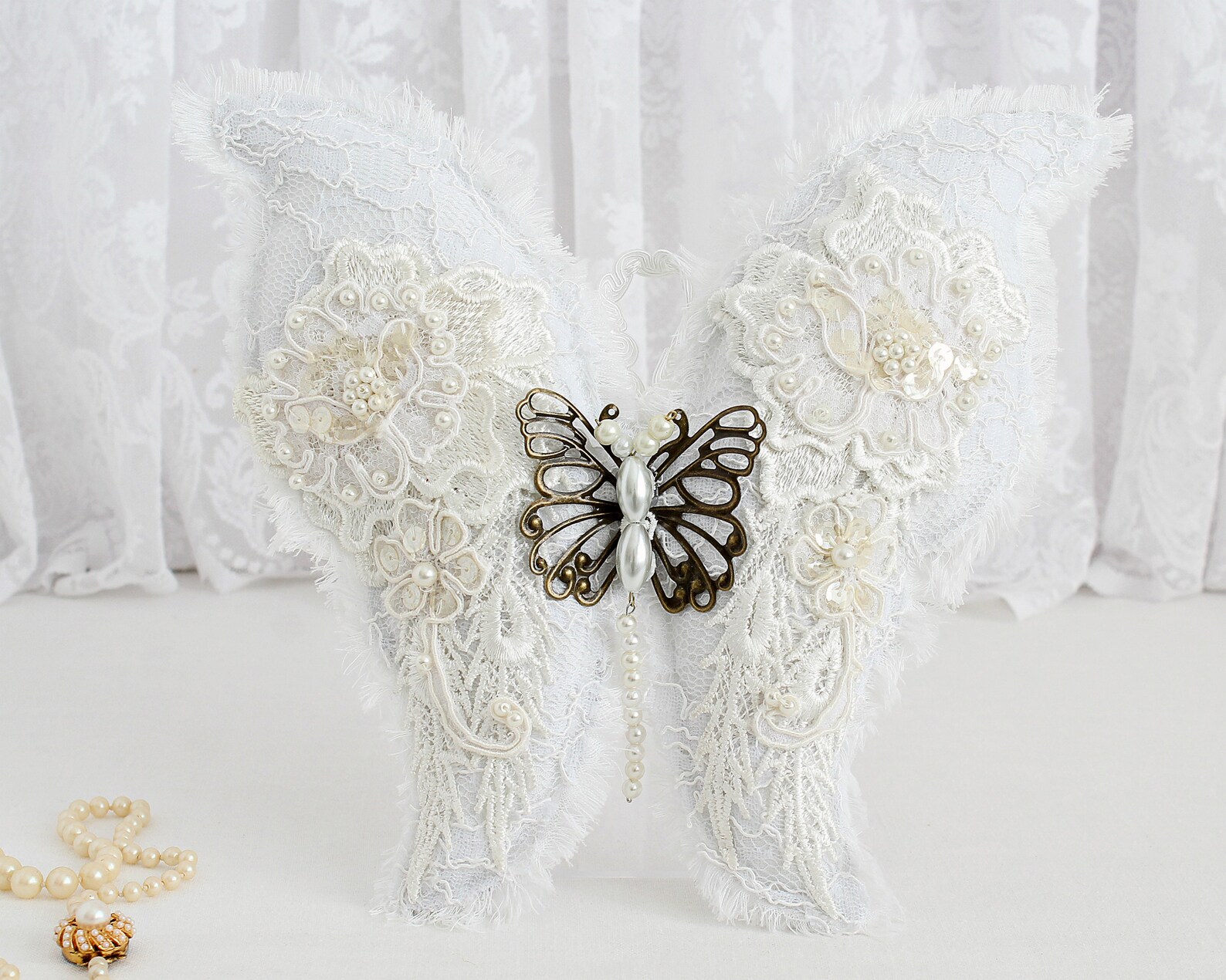 Butterfly Wings, Butterfly Wall Decor, Fabric Wallhanging, Gift for ...