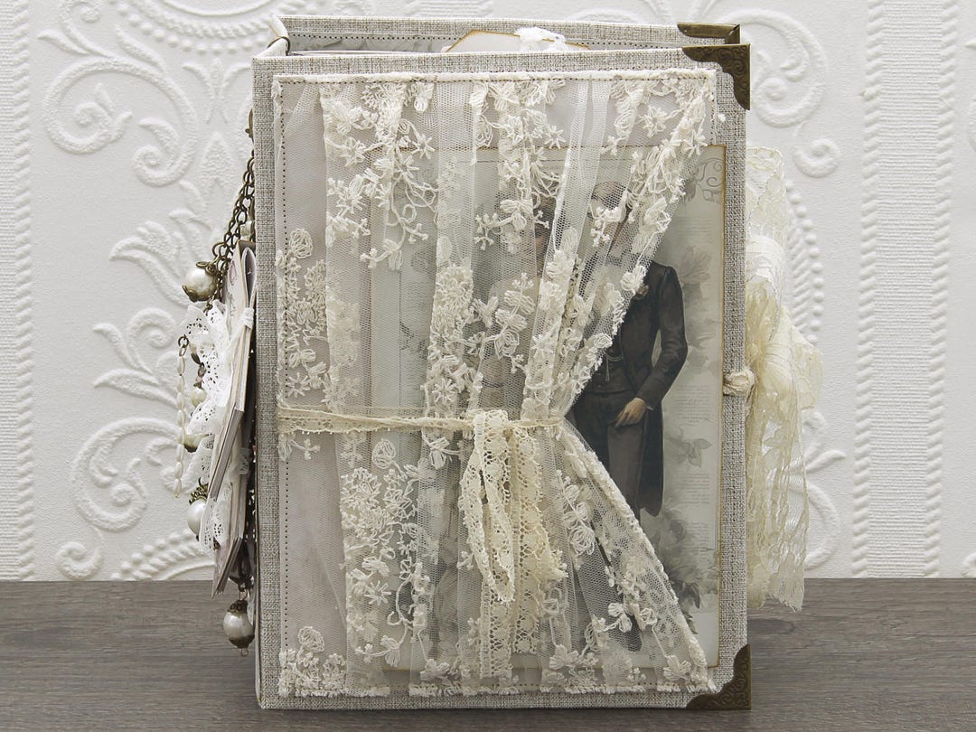 Handmade Wedding Junk Journal, Unique Gift for Brides and Couples ...