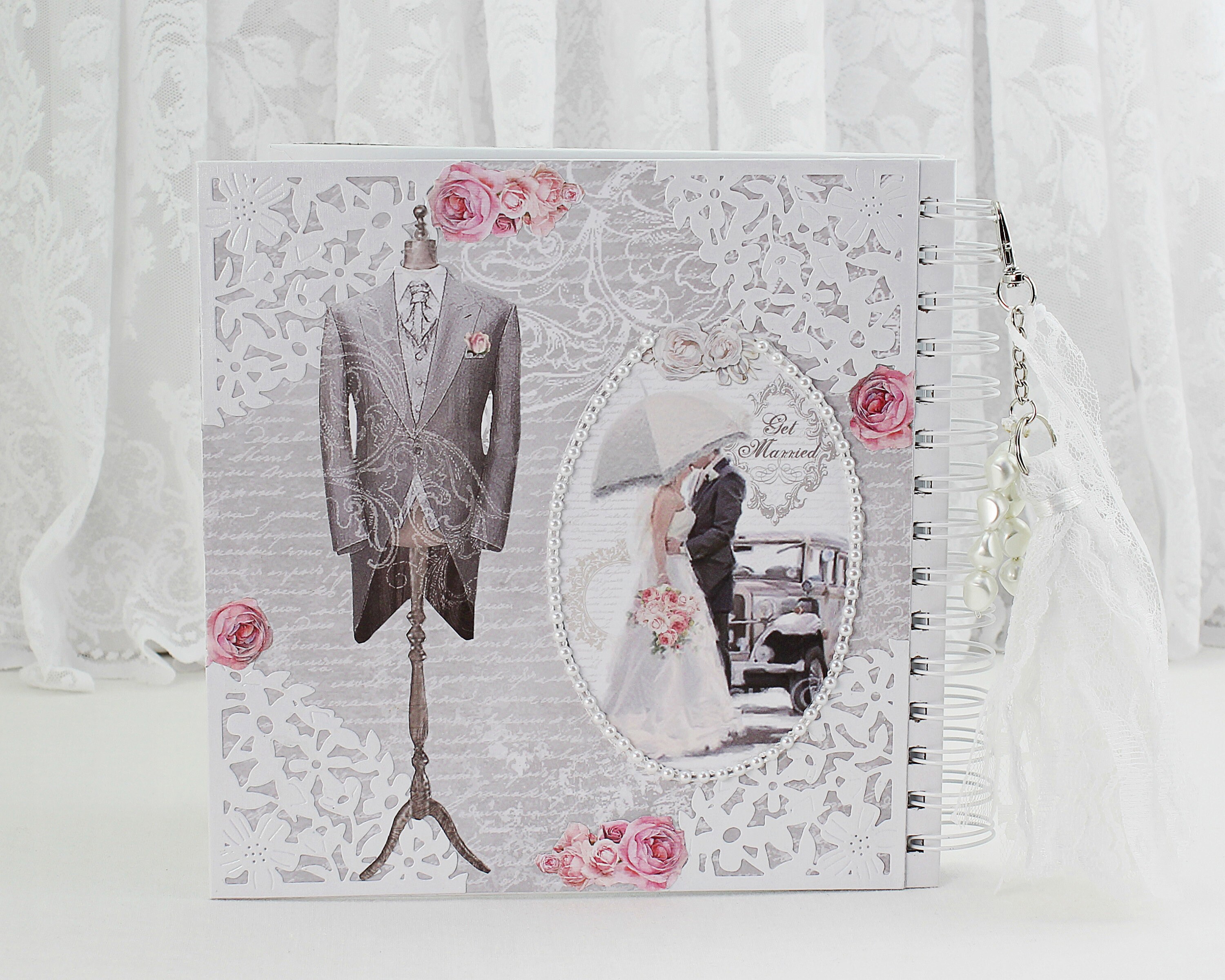 Wedding Scrapbook Album Wedding Photo Album Gift for Couple | Etsy