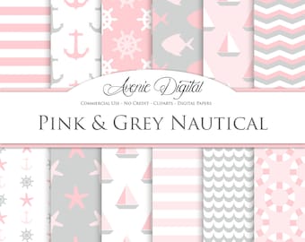 Pink nautical | Etsy