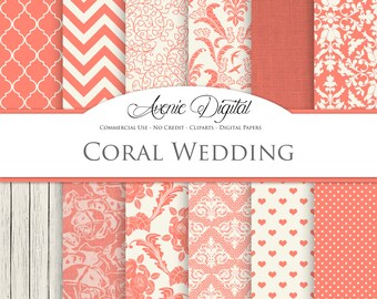 Navy Wedding Digital Paper. Scrapbooking Backgrounds Bridal | Etsy