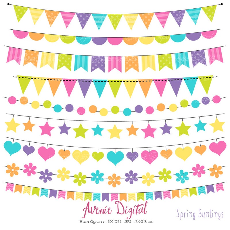 Banner Clipart - Etsy