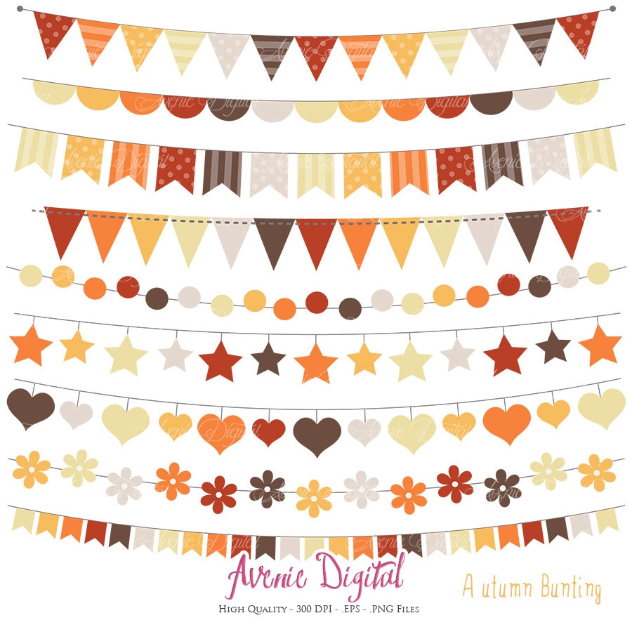 Fall Banner Clip Art