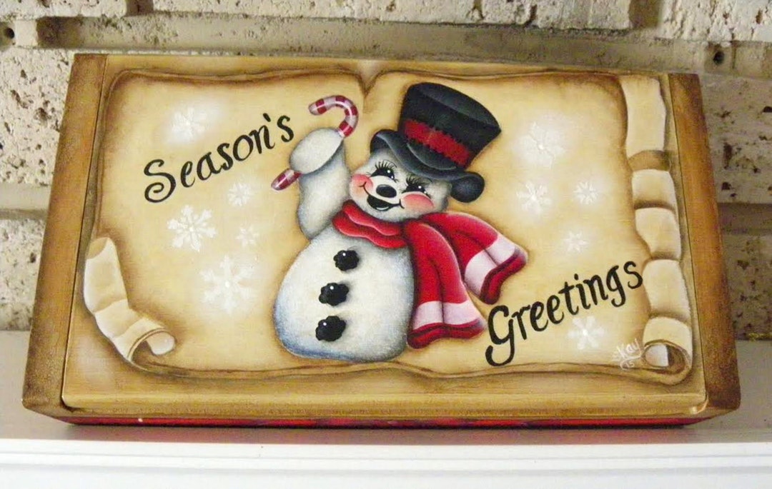Season's Greetings Box - Etsy